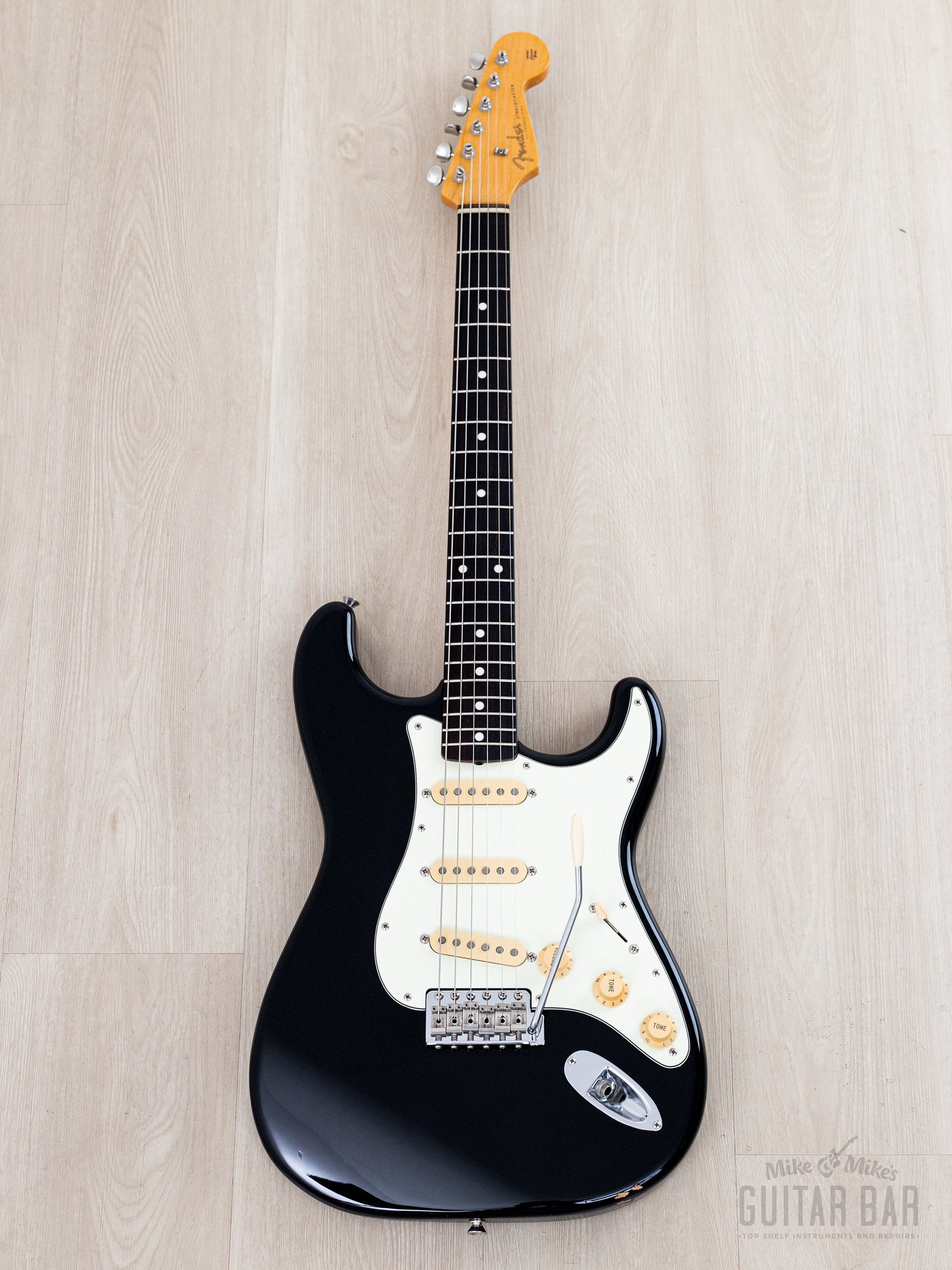 2012 Fender Stratocaster ‘62 Vintage Reissue ST62 Black w/ Hangtag, Ja