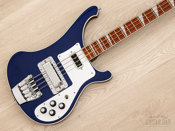 2018 Rickenbacker 4003 Neck Through Bass Midnight Blue w/ Case – Mike ...