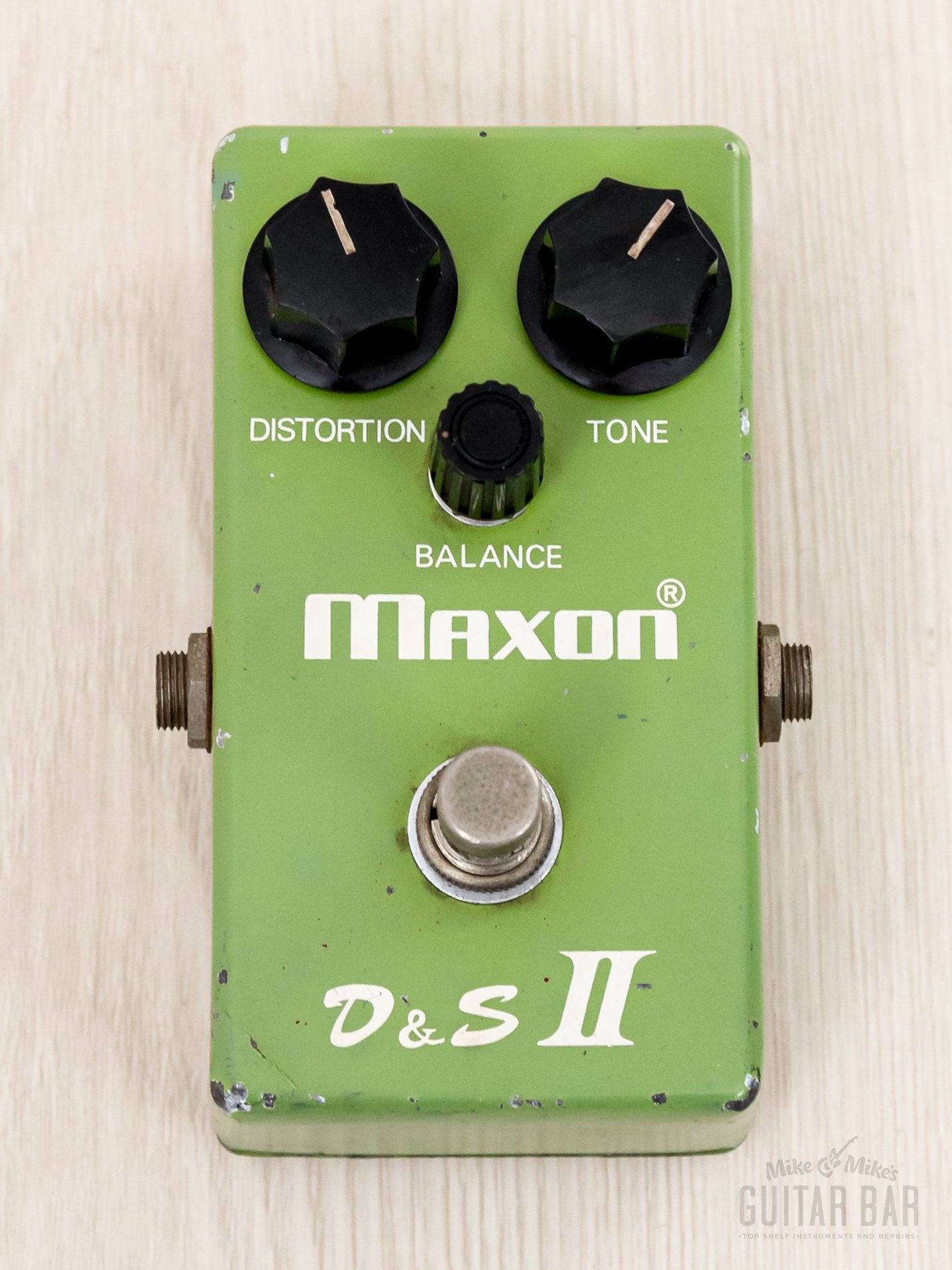1970s Maxon D&S II Distortion Sustainer Vintage Overdrive Guitar Effec