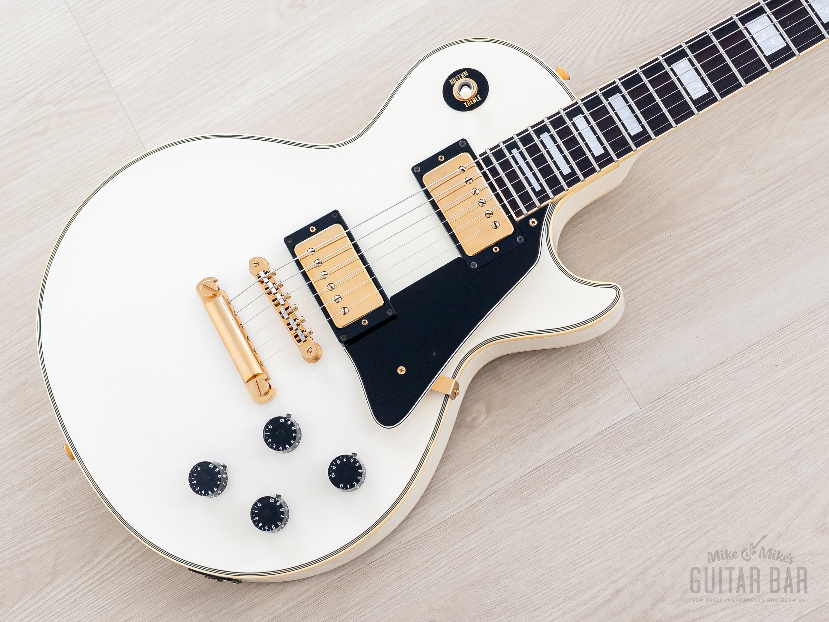 1990 Orville Les Paul Custom LPC-75 Alpine White Gibson-Licensed, Japa