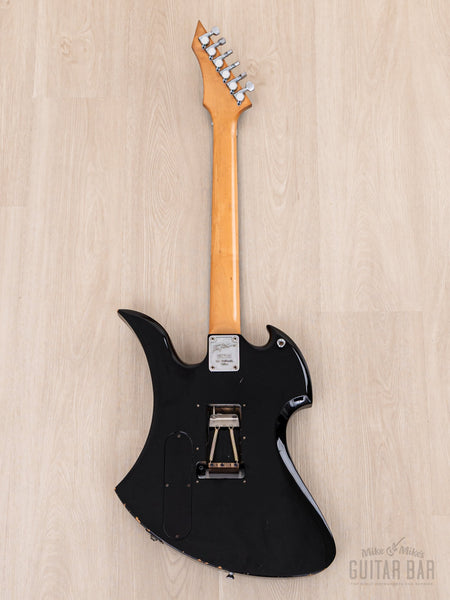 1989 B.C. Rich Mockingbird RMG-OF NJ Series Vintage Electric Guitar Bl ...