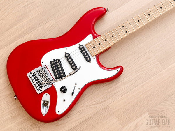 Superstrat SSH S-Style Electric Guitar w/ Fender-Licensed Warmoth Body ...