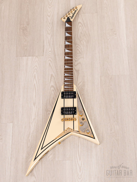 2008 Jackson Pro Series RR5 Randy Rhoads Ivory w/ Seymour Duncan & Cas ...