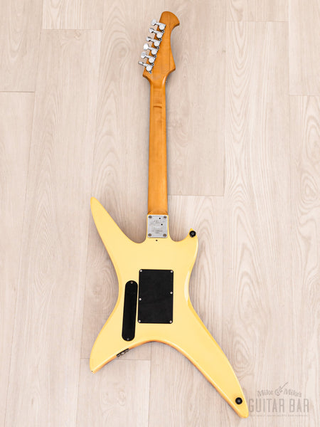 1980s BC Rich Stealth NJ Series Explorer Cheetah Print w/ Floyd Rose ...