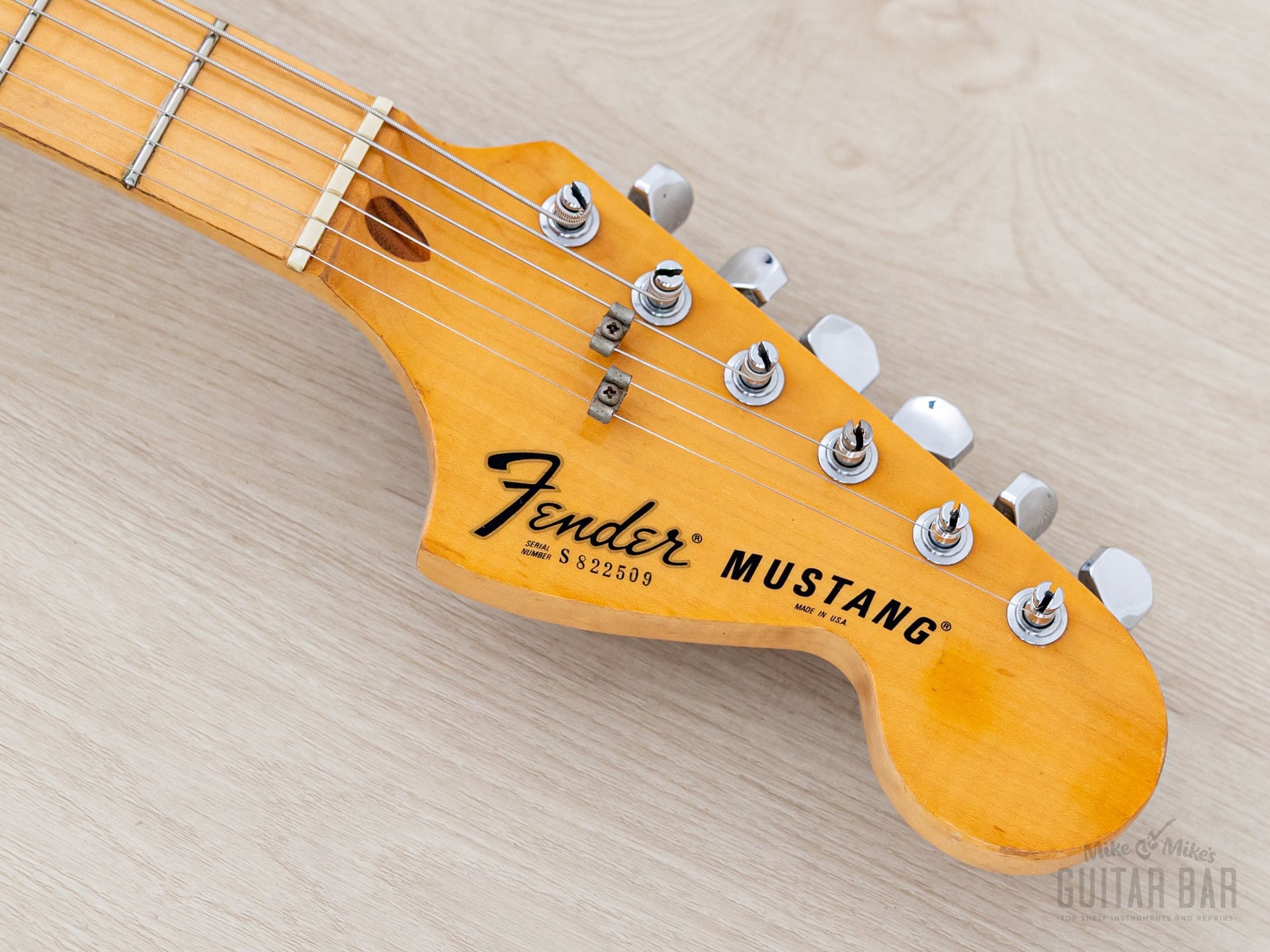 1978 Fender Mustang Vintage Guitar Mocha, Ben Gibbard-Owned, Death Cab ...