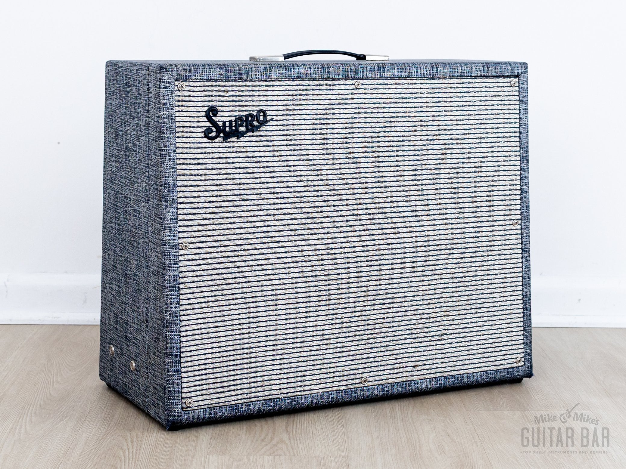 1965 Supro Thunderbolt S6420 Vintage 1x15 Tube Amp, Near-Mint w/ Jense