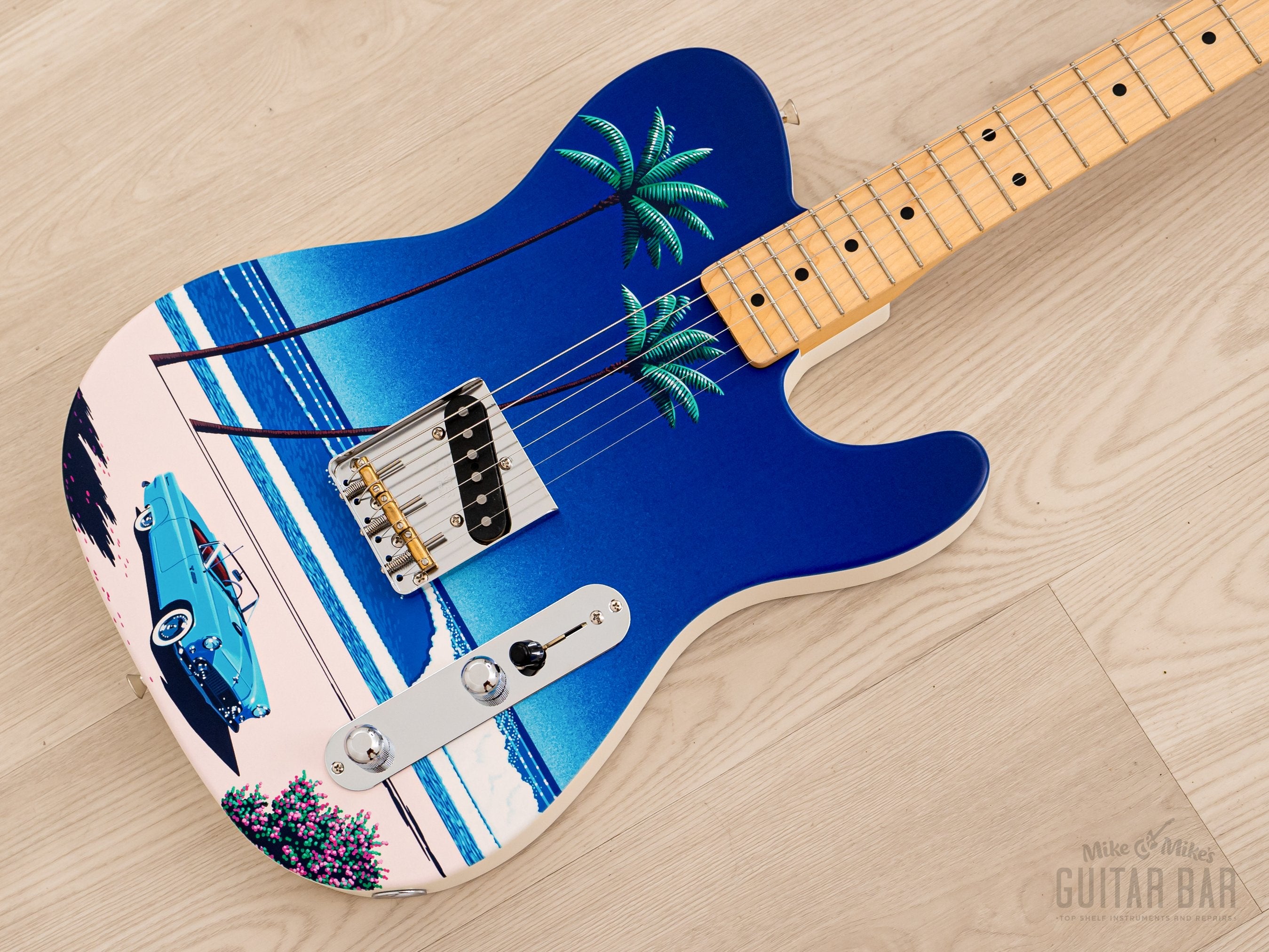 2022 Fender Japan Art Canvas Esquire Hiroshi Nagai No 1, Mint w/ Case