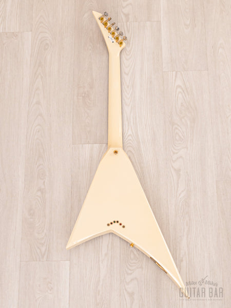 2008 Jackson Pro Series RR5 Randy Rhoads Ivory w/ Seymour Duncan & Cas ...