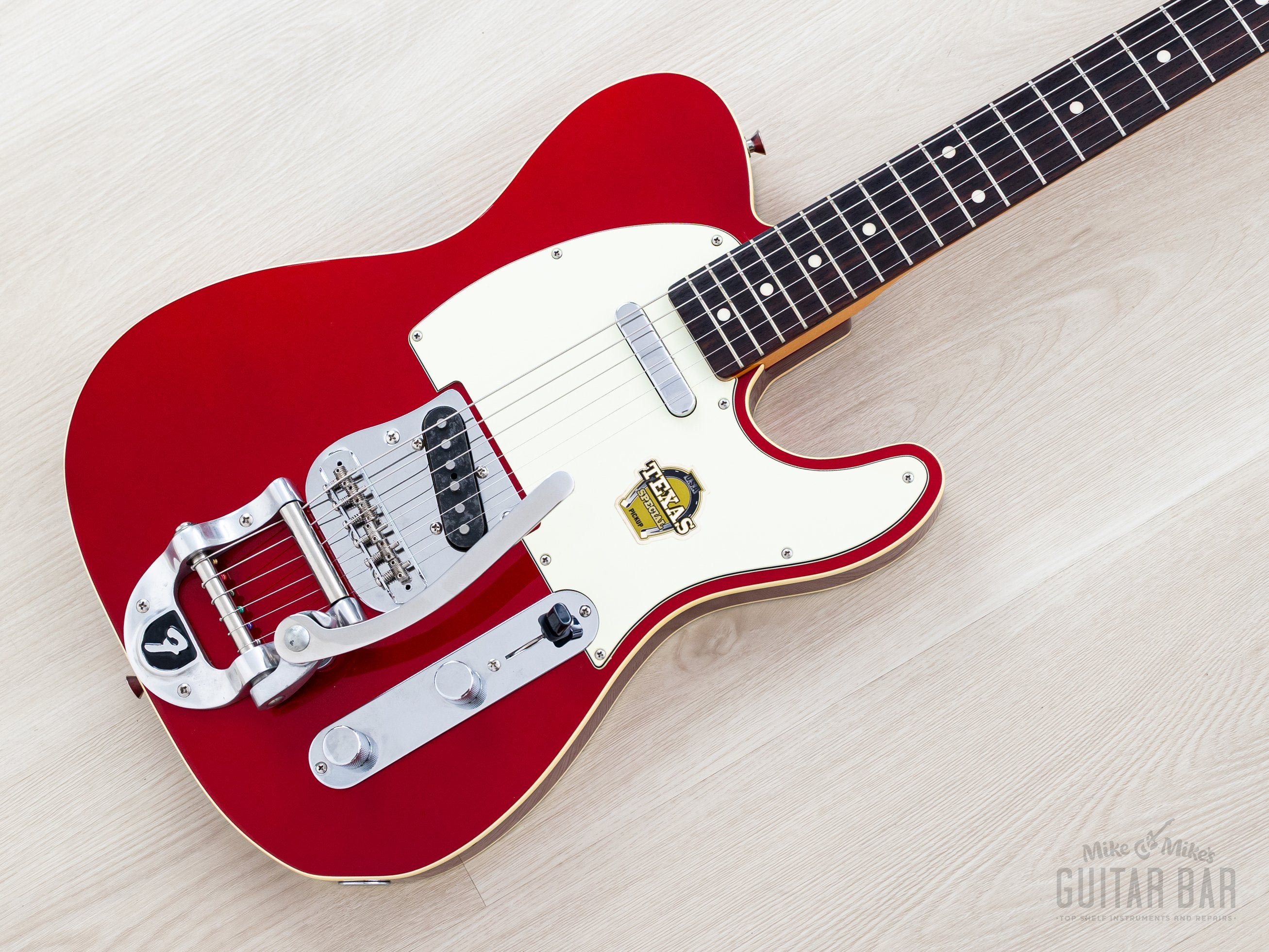 2008 Fender '62 Telecaster Custom TL62B-BTX Candy Apple Red w/ Bigsby