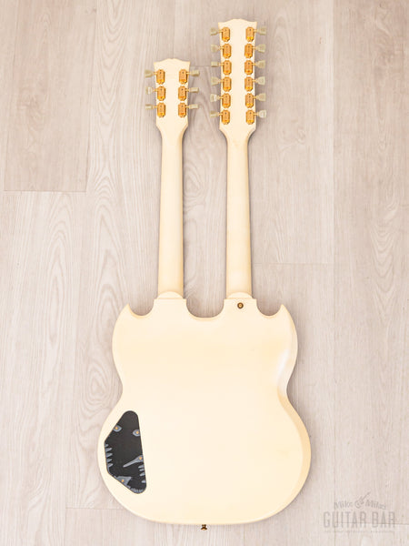 1997 Gibson EDS-1275 Double Neck SG Alpine White, 100% Original w/ Tag ...