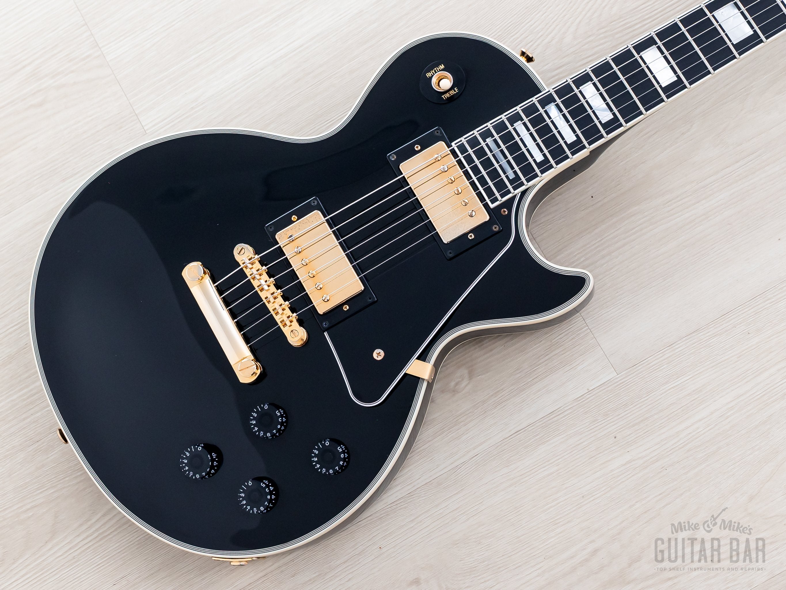 2025 Epiphone IGC Les Paul Custom Black Beauty w/ Gibson USA Pickups