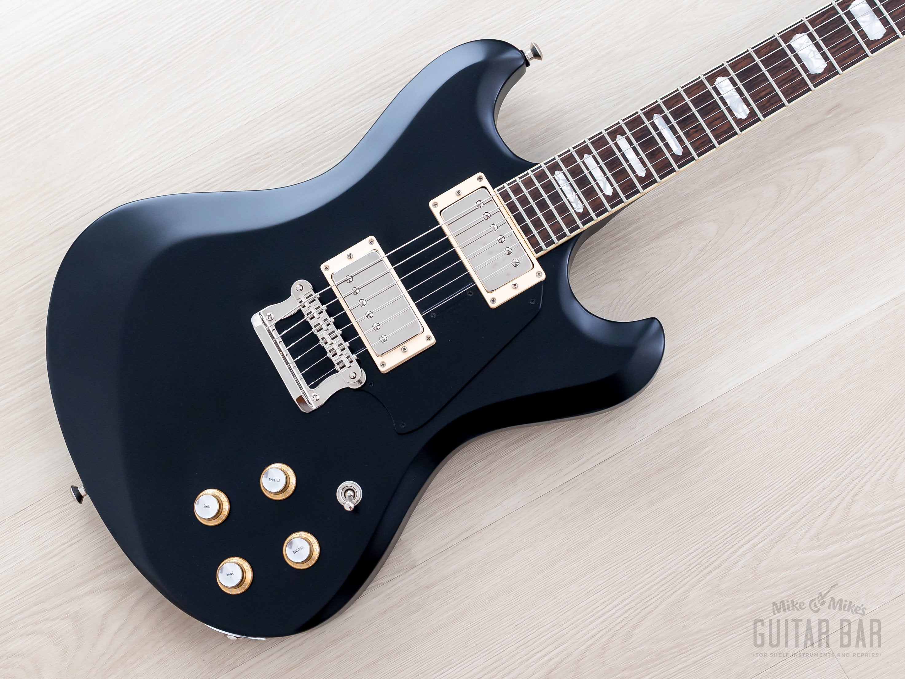 2022 Knaggs Influence Honga Black w/ Bare Knuckle Mules, Case & Hangta