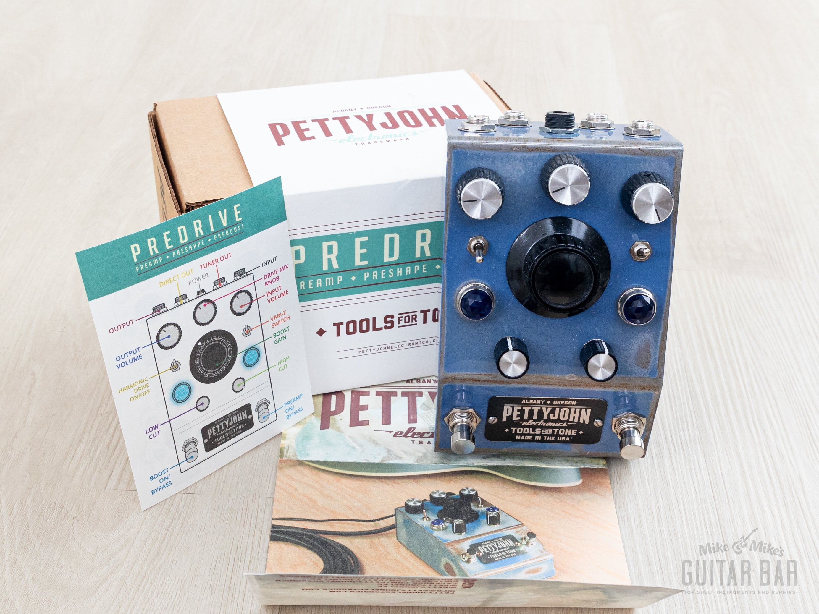 Pettyjohn Electronics PreDrive Guitar Effects Pedal, Mint w/ Box