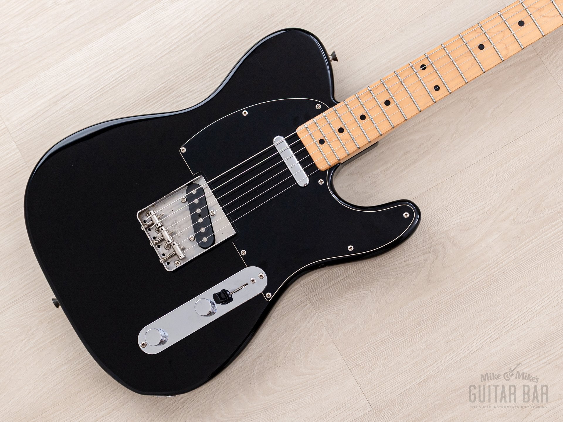 1990 Fender Telecaster ‘72 Vintage Reissue TL72-500 Black, Japan MIJ F
